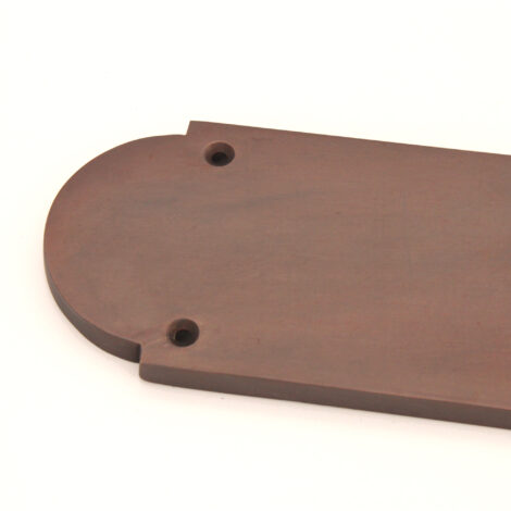 Victorian Half Round Finger Plate – SPIRA BRASS