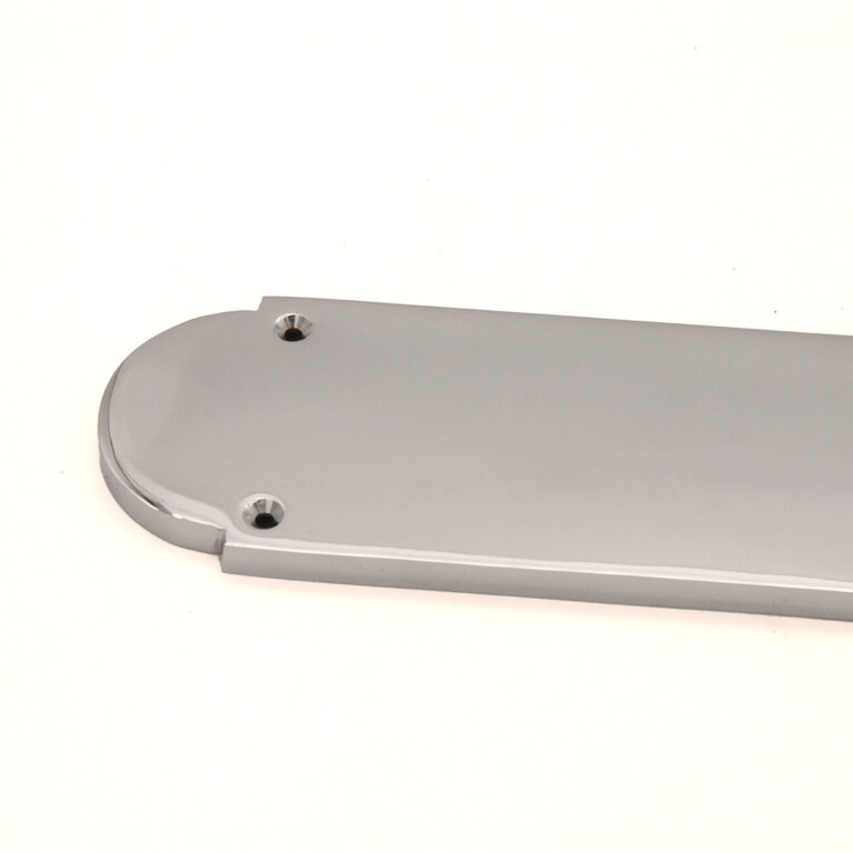 Victorian Half Round Finger Plate - SPIRA BRASS