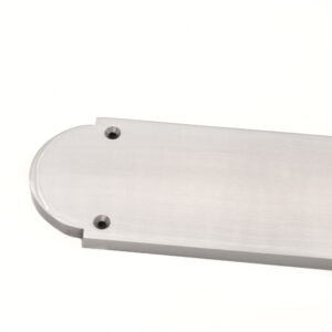 Victorian Half Round Finger Plate - SPIRA BRASS