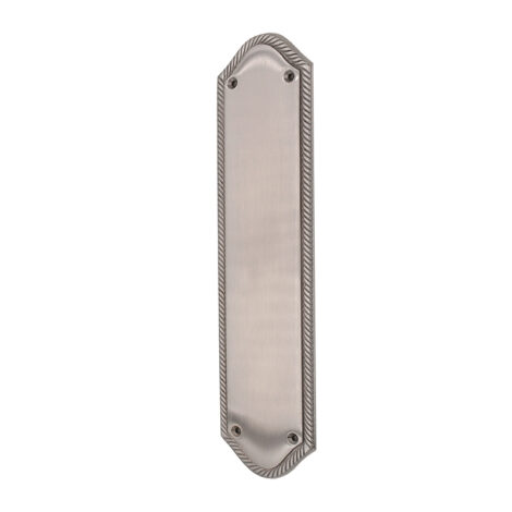 Georgian Half Round Finger Plate - SPIRA BRASS