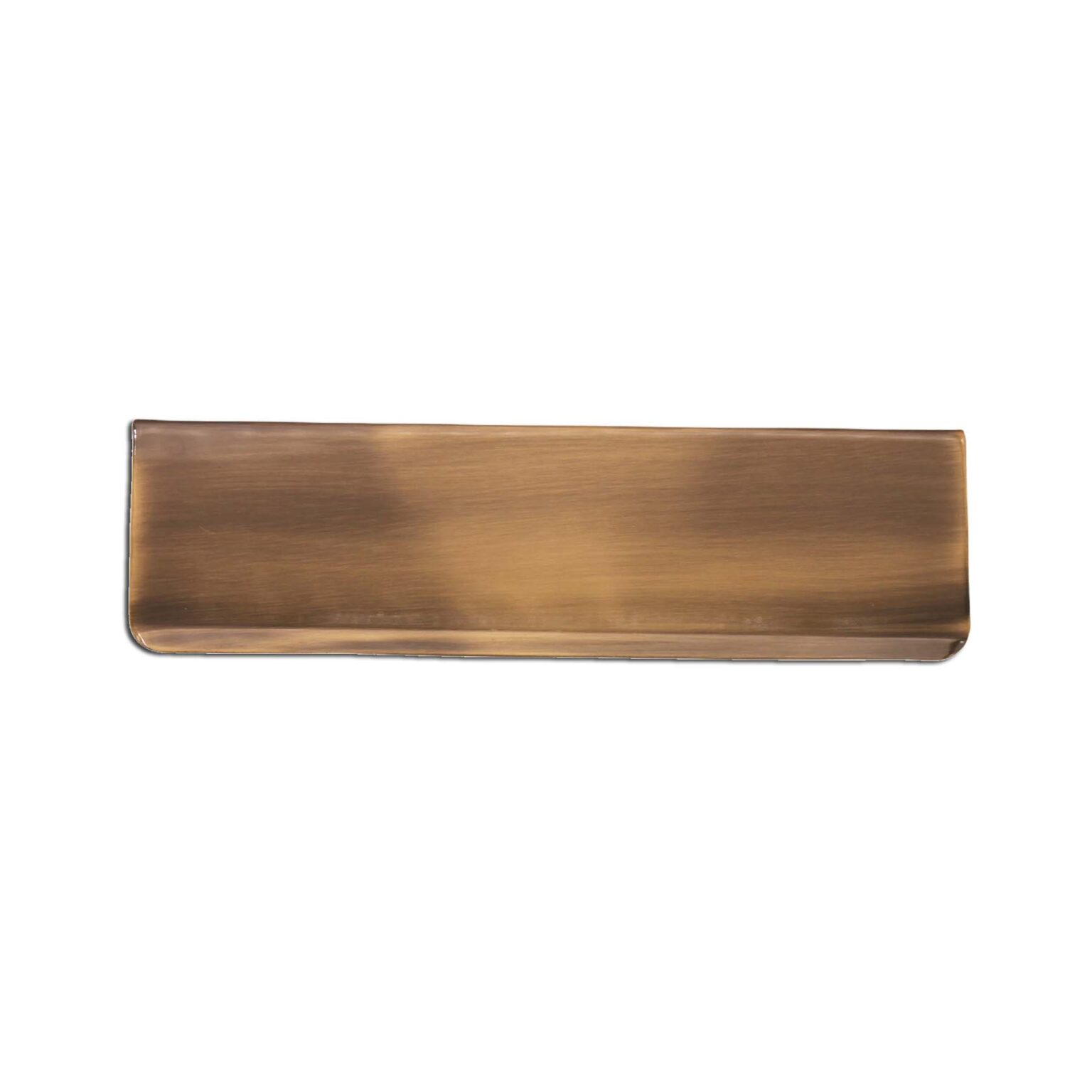 Georgian Half Round Finger Plate - SPIRA BRASS
