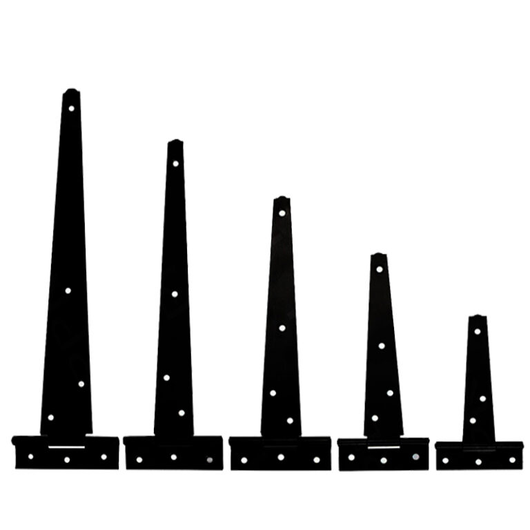 Standard Iron Tee Hinge Black - SPIRA BRASS