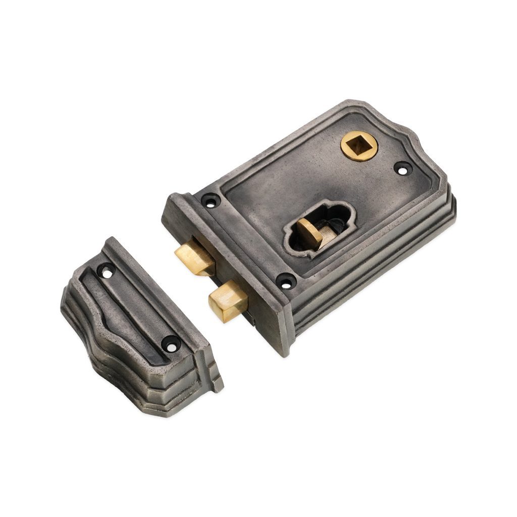 Gothic Rim Latch Small - SPIRA BRASS