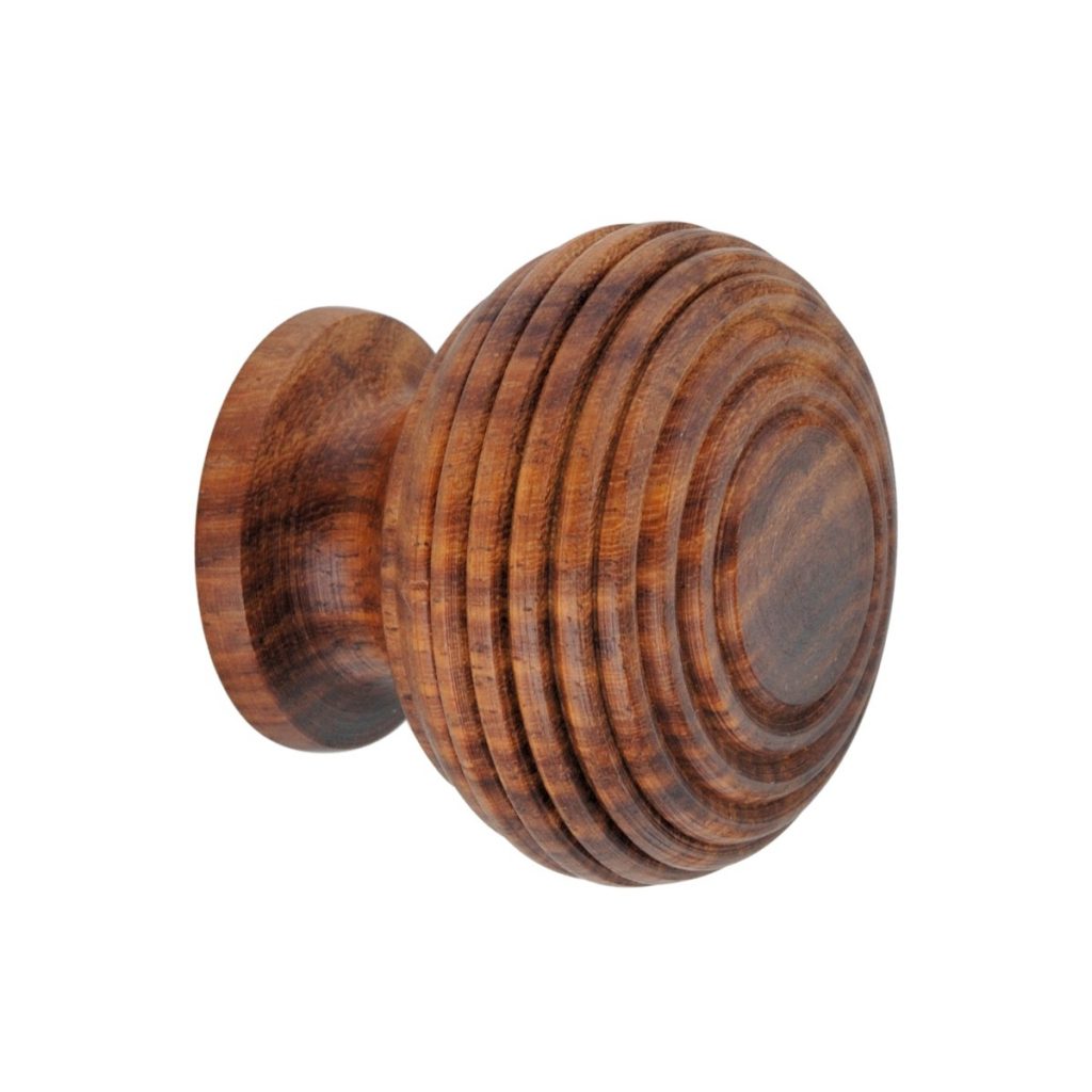 Rosewood Beehive Cupboard Knobs - SPIRA BRASS