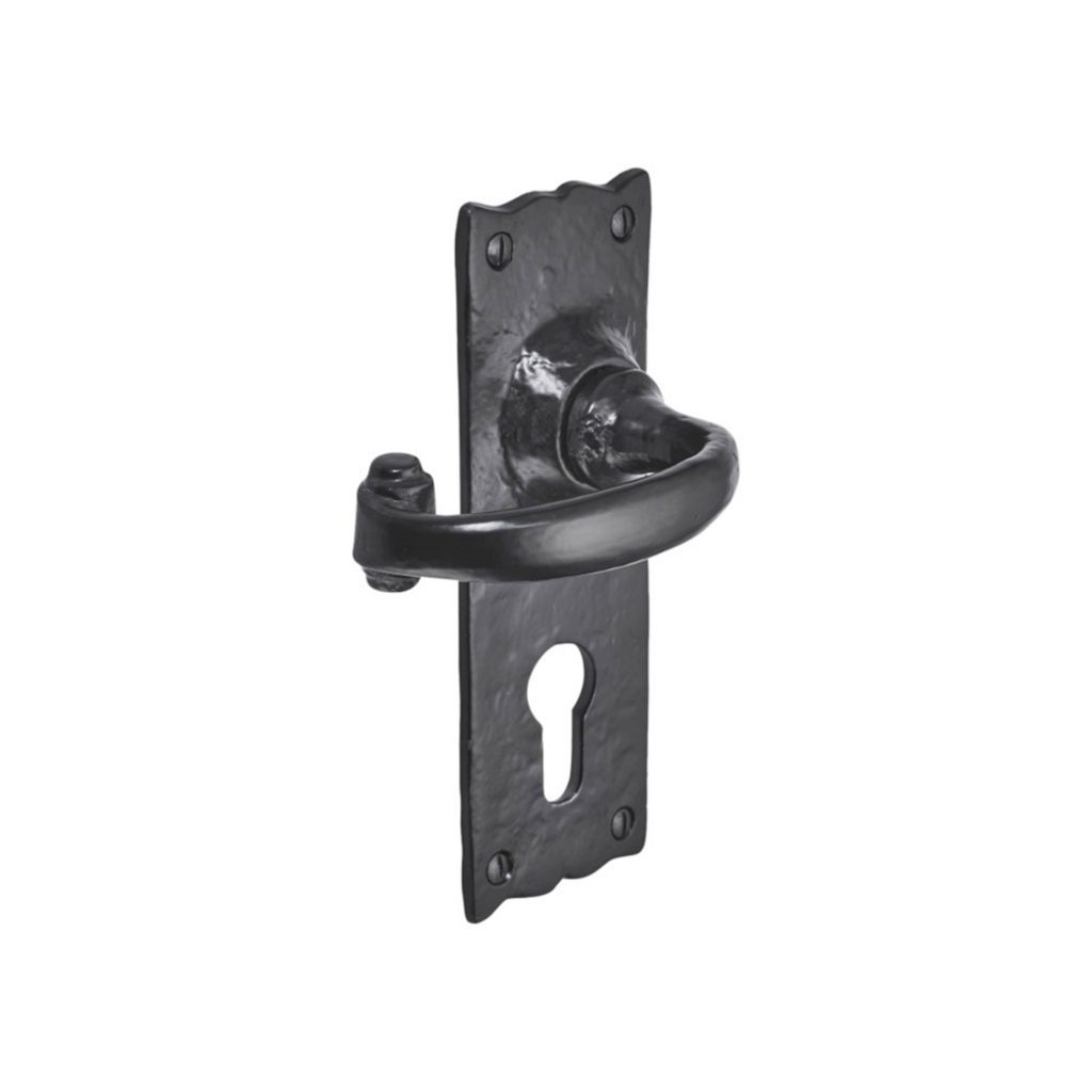 Burford Lever Euro Cylinder Handles - SPIRA BRASS