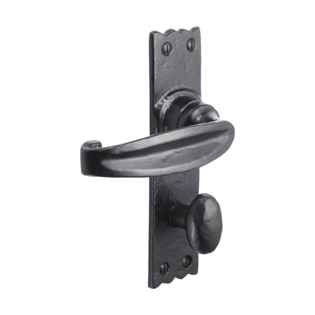 Charlbury Lever Bathroom Handles - SPIRA BRASS