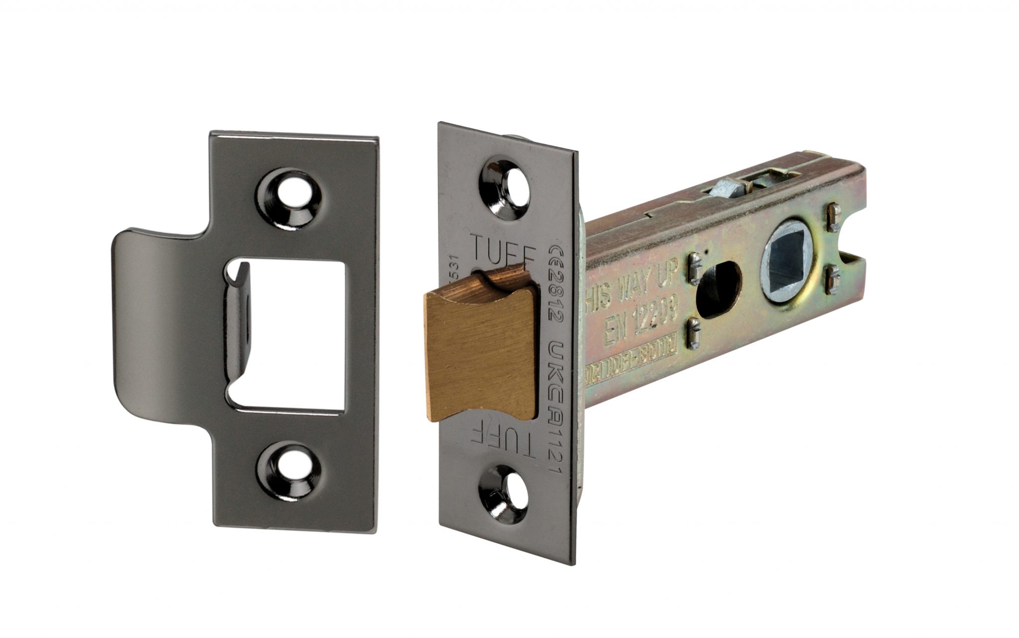 3" H/D Tubular Latch CE - SPIRA BRASS