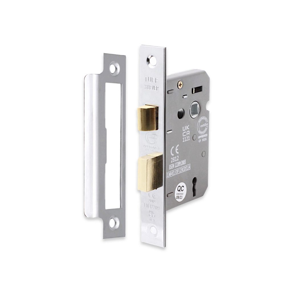 3" CE 3 Lever Mortice Sash Lock FD60 - SPIRA BRASS